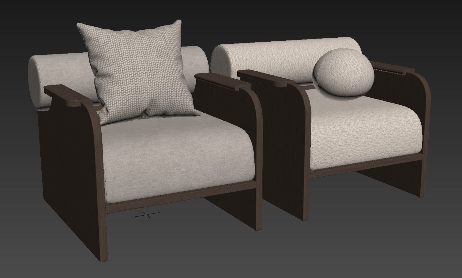June Lounge Chair by Crump and Kwash 3D model | CGTrader