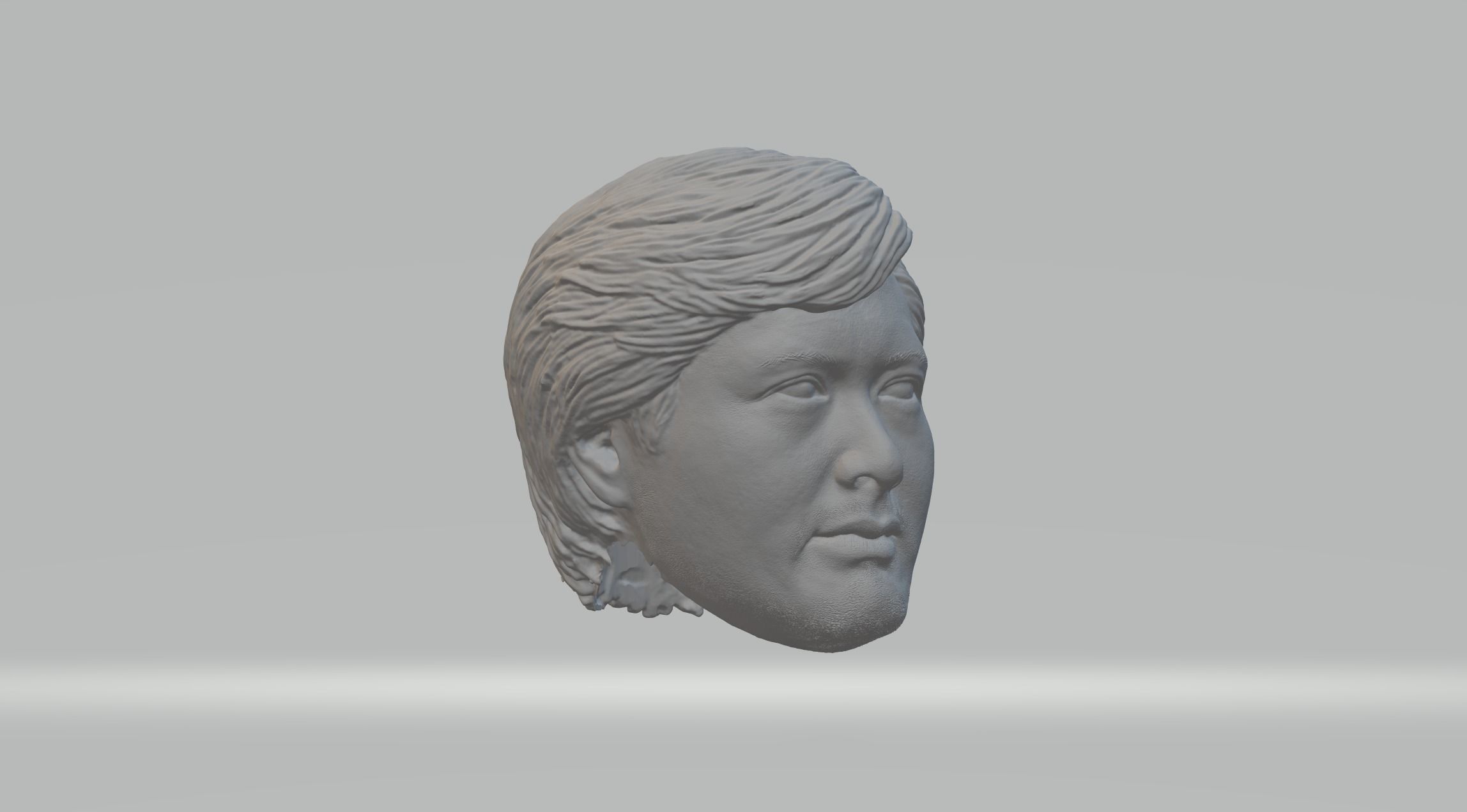 Chow Yun Fat Head 3D model 3D printable | CGTrader