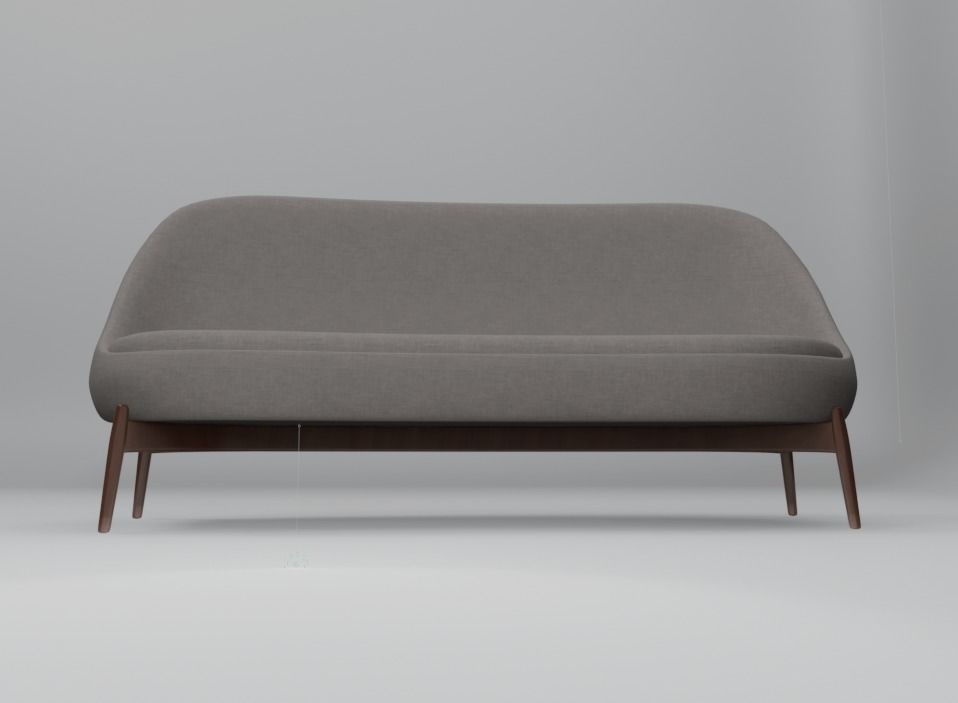 Minotti Sendai Sofa 3D model | CGTrader