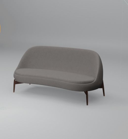 Minotti Sendai Sofa 3D model | CGTrader