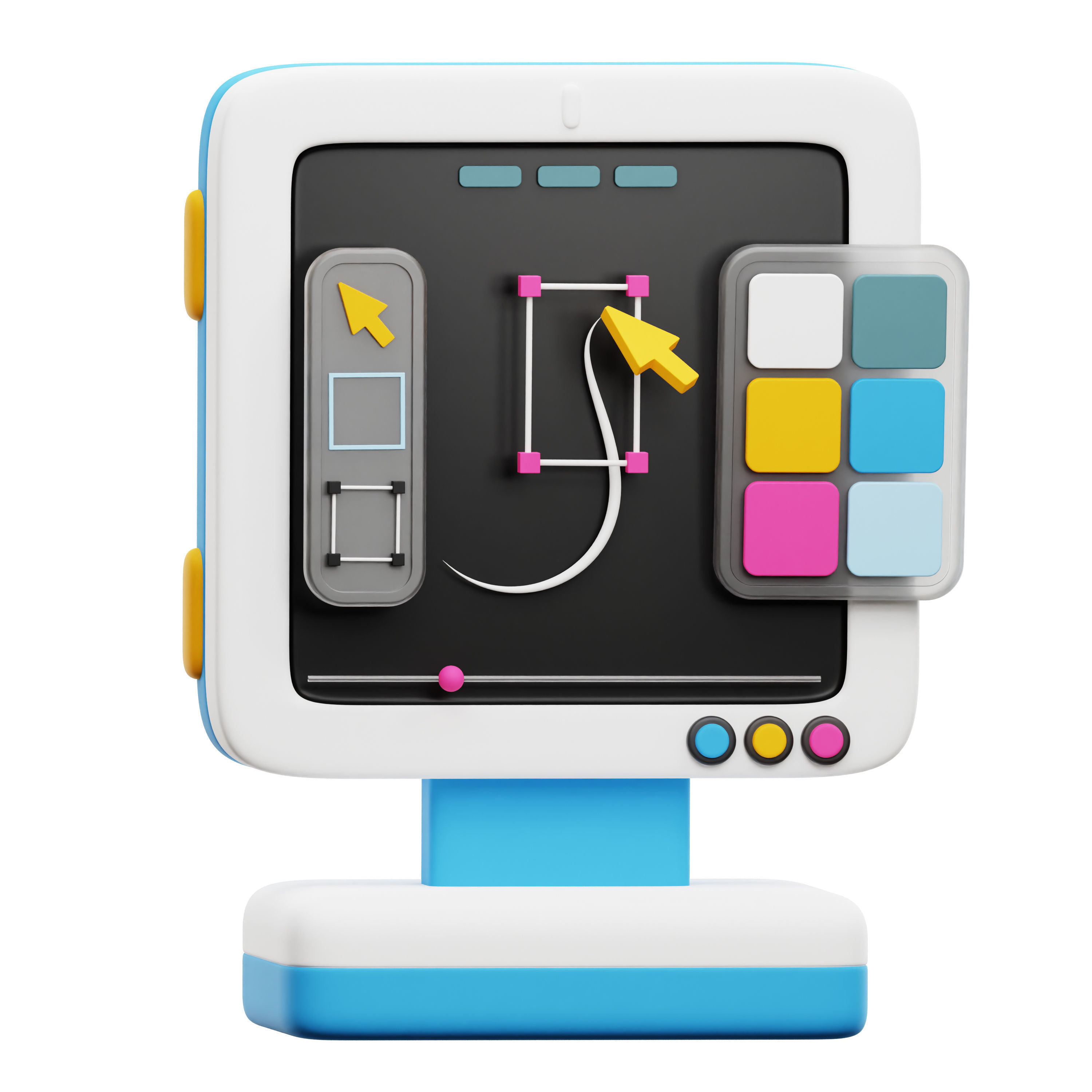 3D model Design Software 3D Icon VR / AR / low-poly | CGTrader