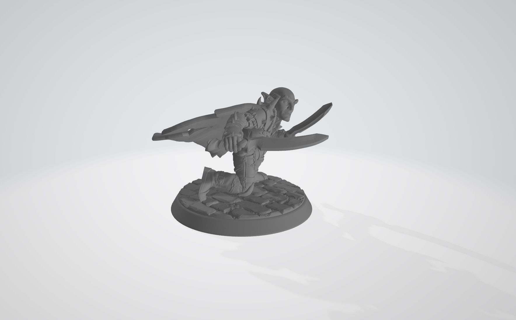 Gnome Rogue DnD Character 30mm Base 3D Print Model 3D model 3D ...