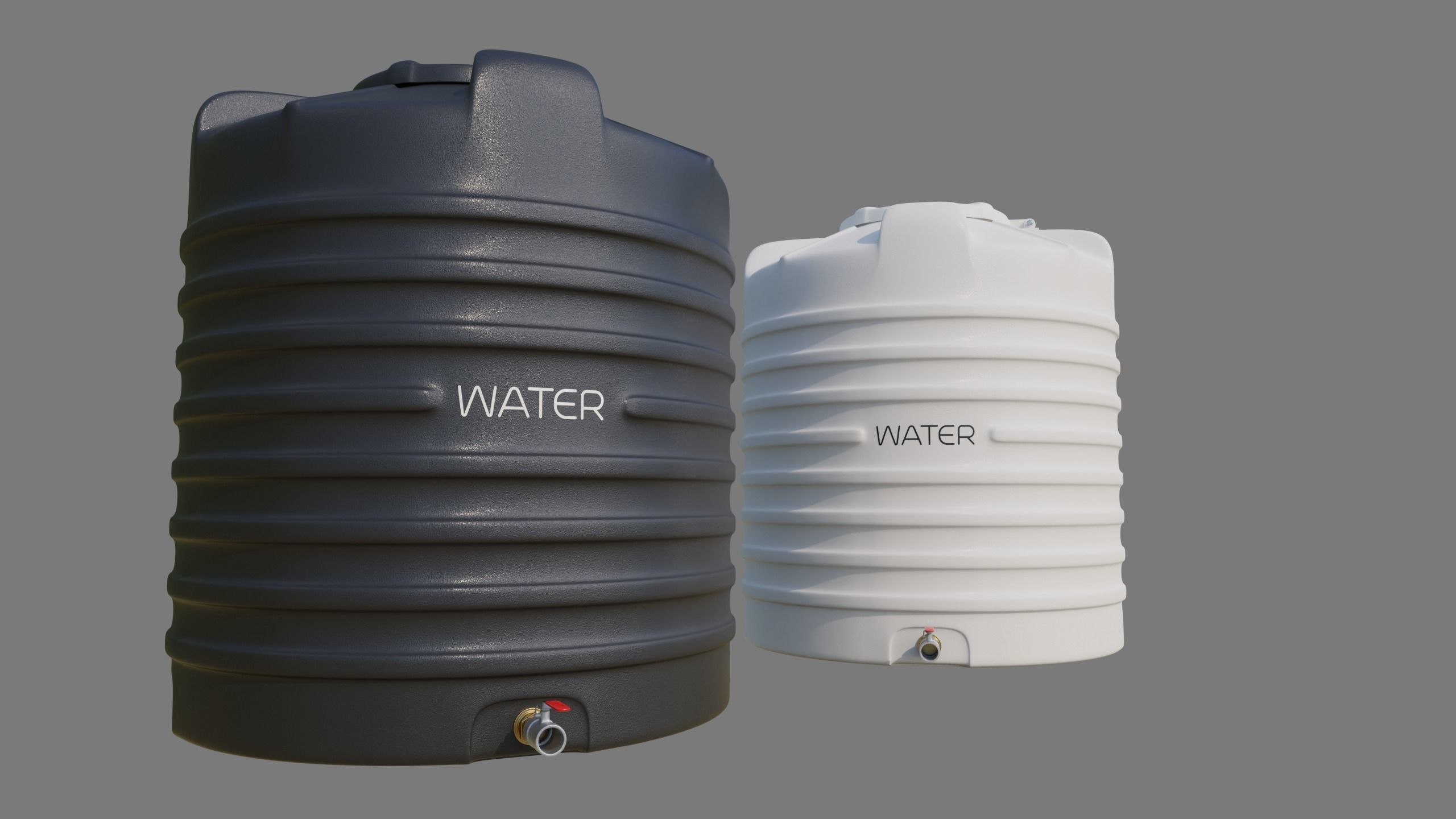 Water Tank 1 3D model | CGTrader