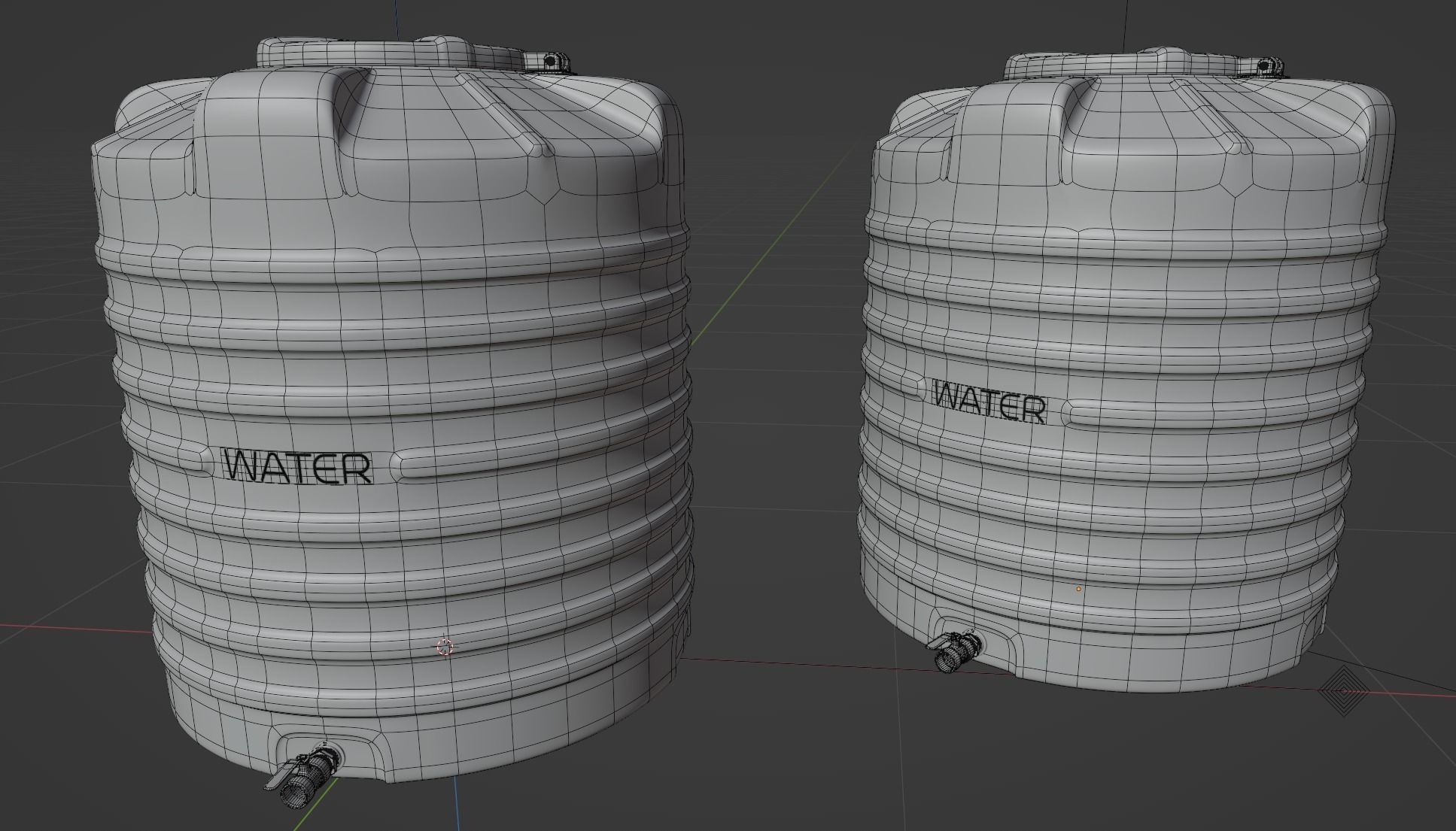 Water Tank 1 3D model | CGTrader