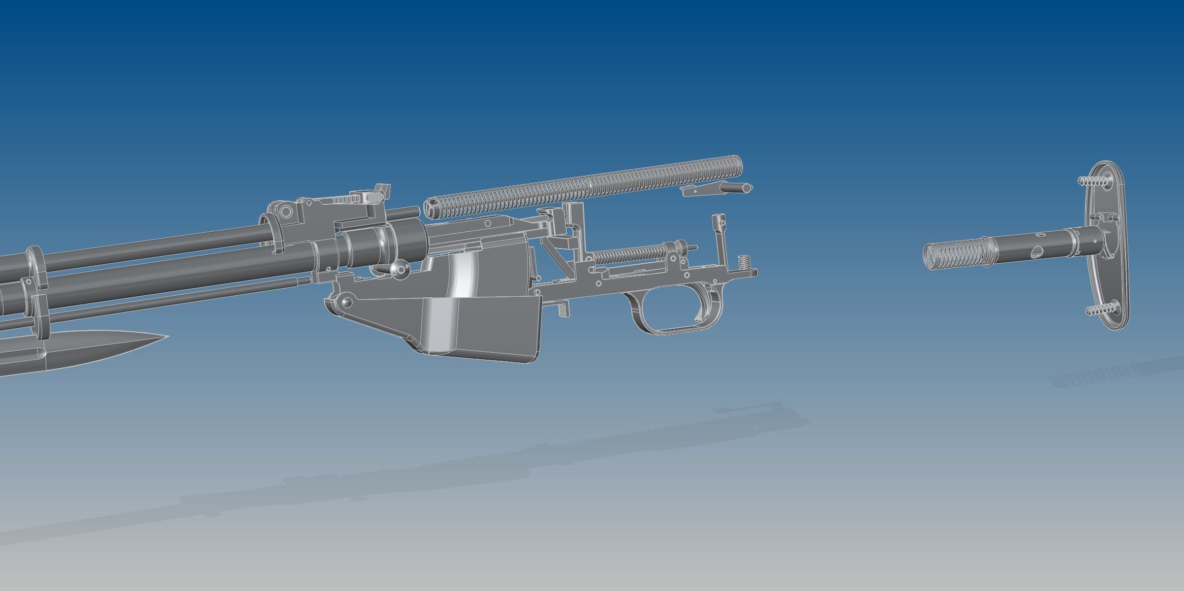 Soviet SKS 3D model | CGTrader