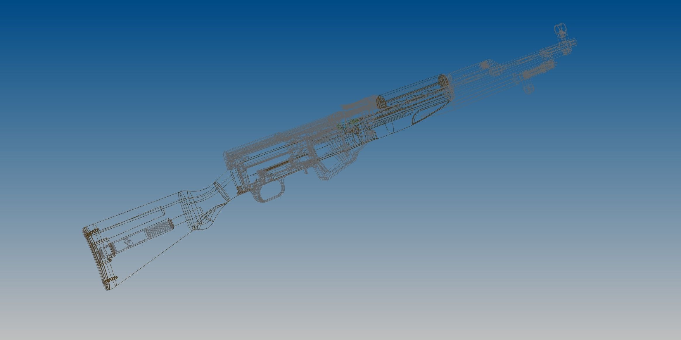 Soviet SKS 3D model | CGTrader