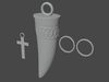 Printable fang free 3D model 3D printable | CGTrader