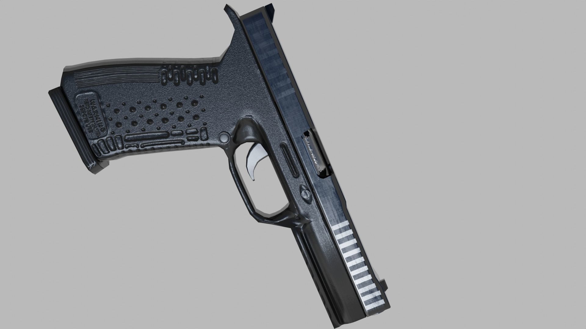 3D model Hand Gun VR / AR / low-poly | CGTrader