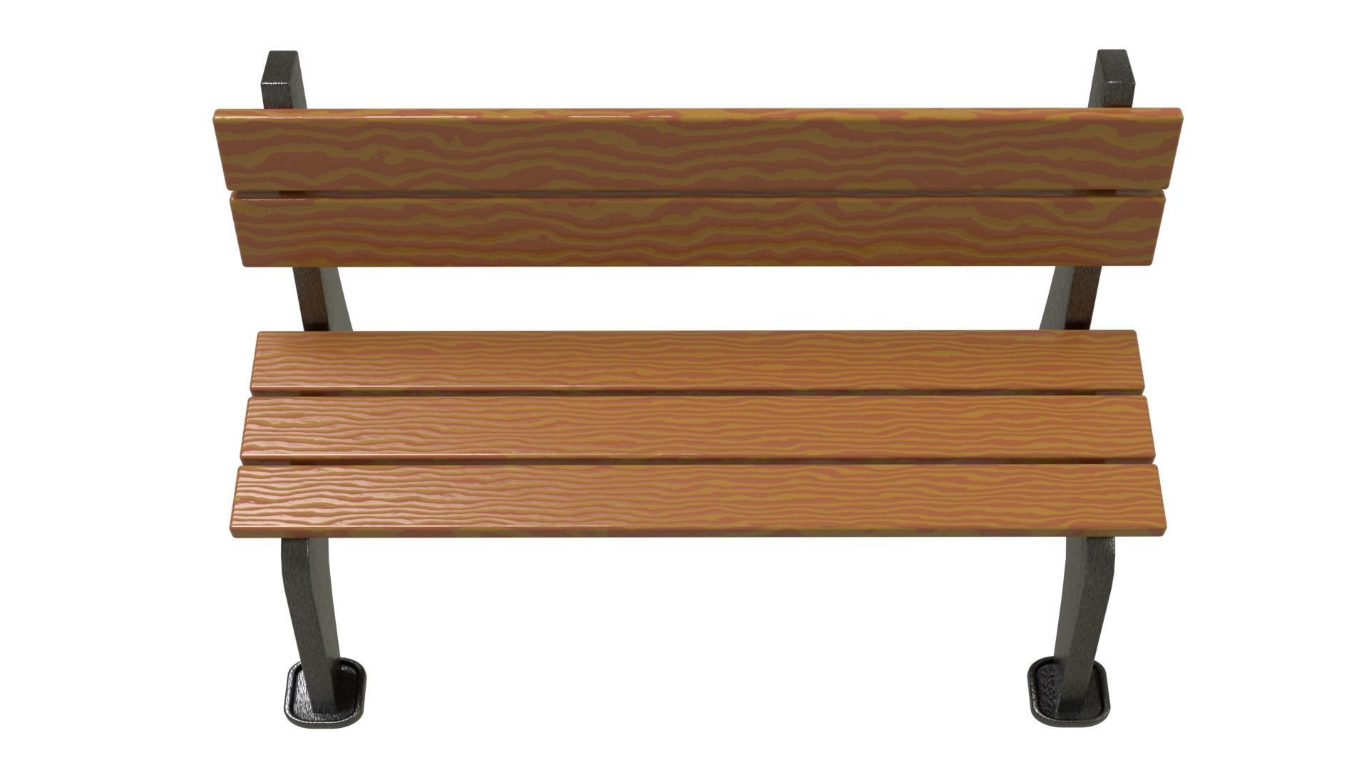 Park Bench 3D Model free 3D model | CGTrader
