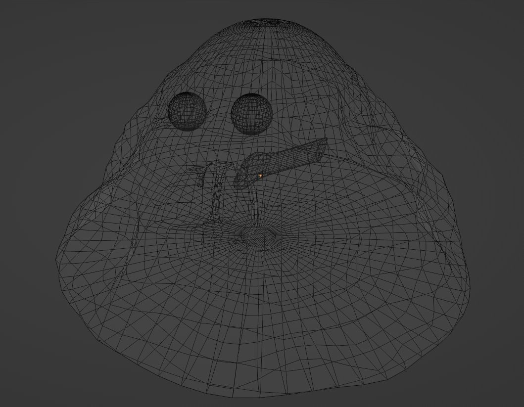 3D model Slime with Bone inside VR / AR / low-poly | CGTrader