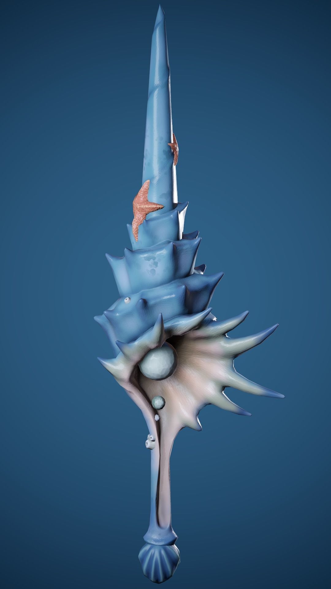 3D model Sea sword VR / AR / low-poly | CGTrader