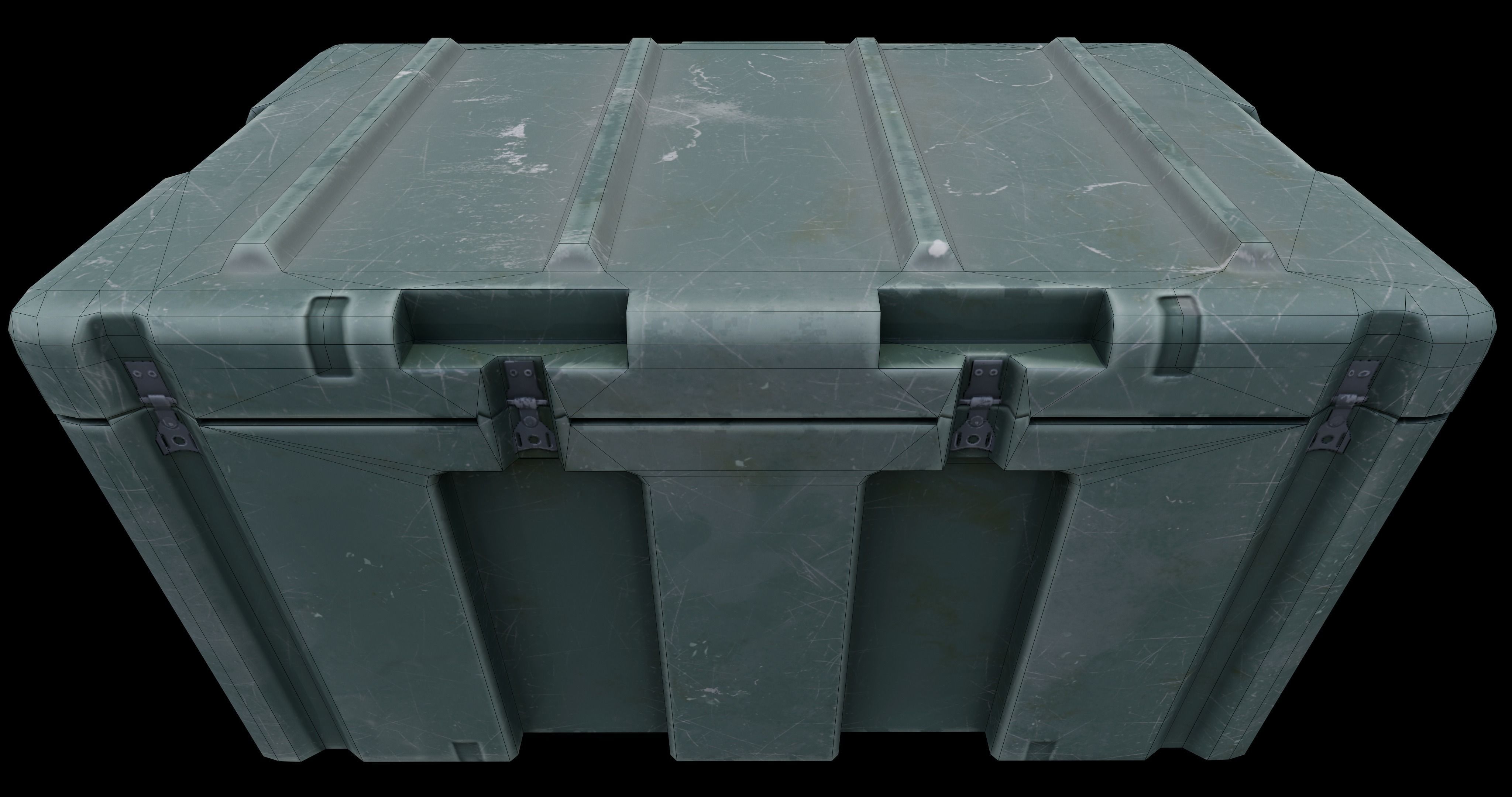 3D model Military box VR / AR / low-poly | CGTrader
