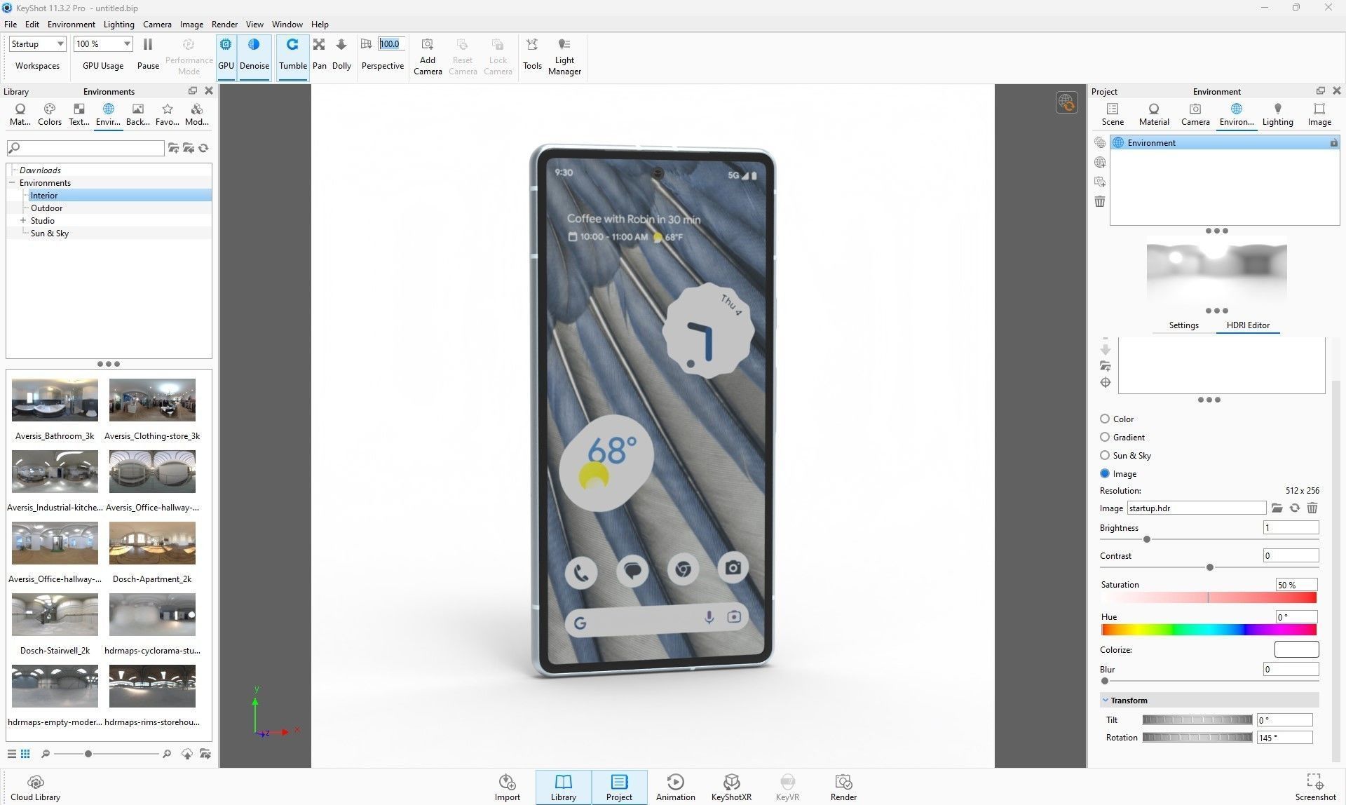 3D model Google Pixel 7a Sea VR / AR / low-poly | CGTrader