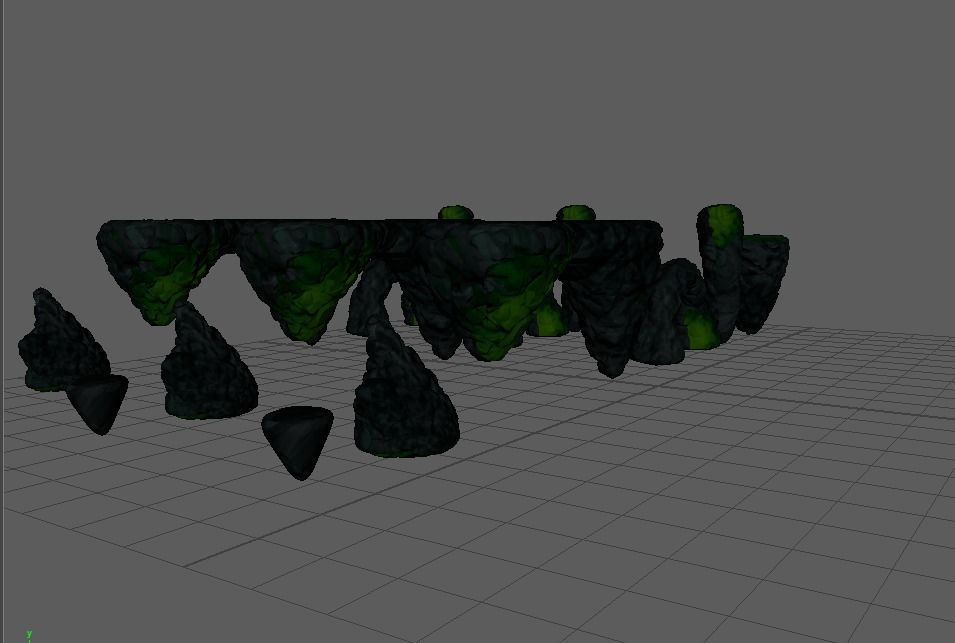 Ghibli Style Rocks 3D model | CGTrader