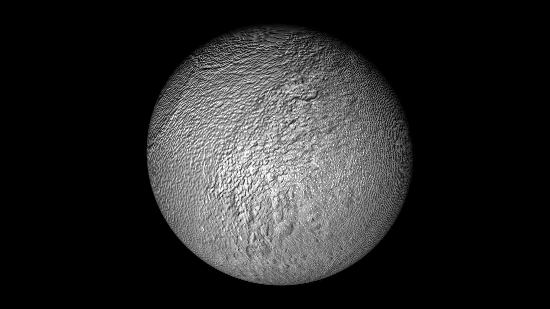 Tethys Planet 3D model | CGTrader