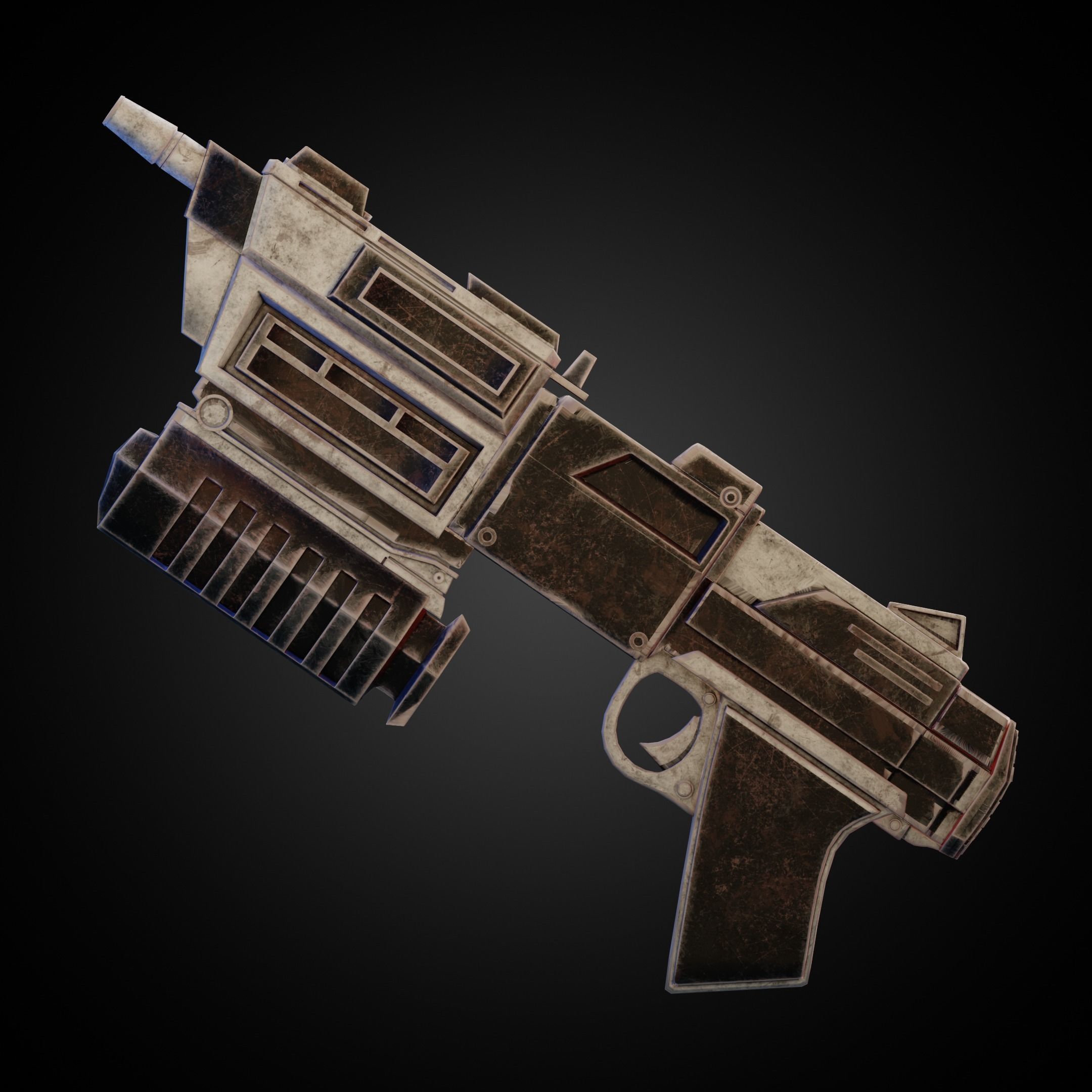 The Bad Batch Wrecker Gun for Cosplay 3D model 3D printable | CGTrader