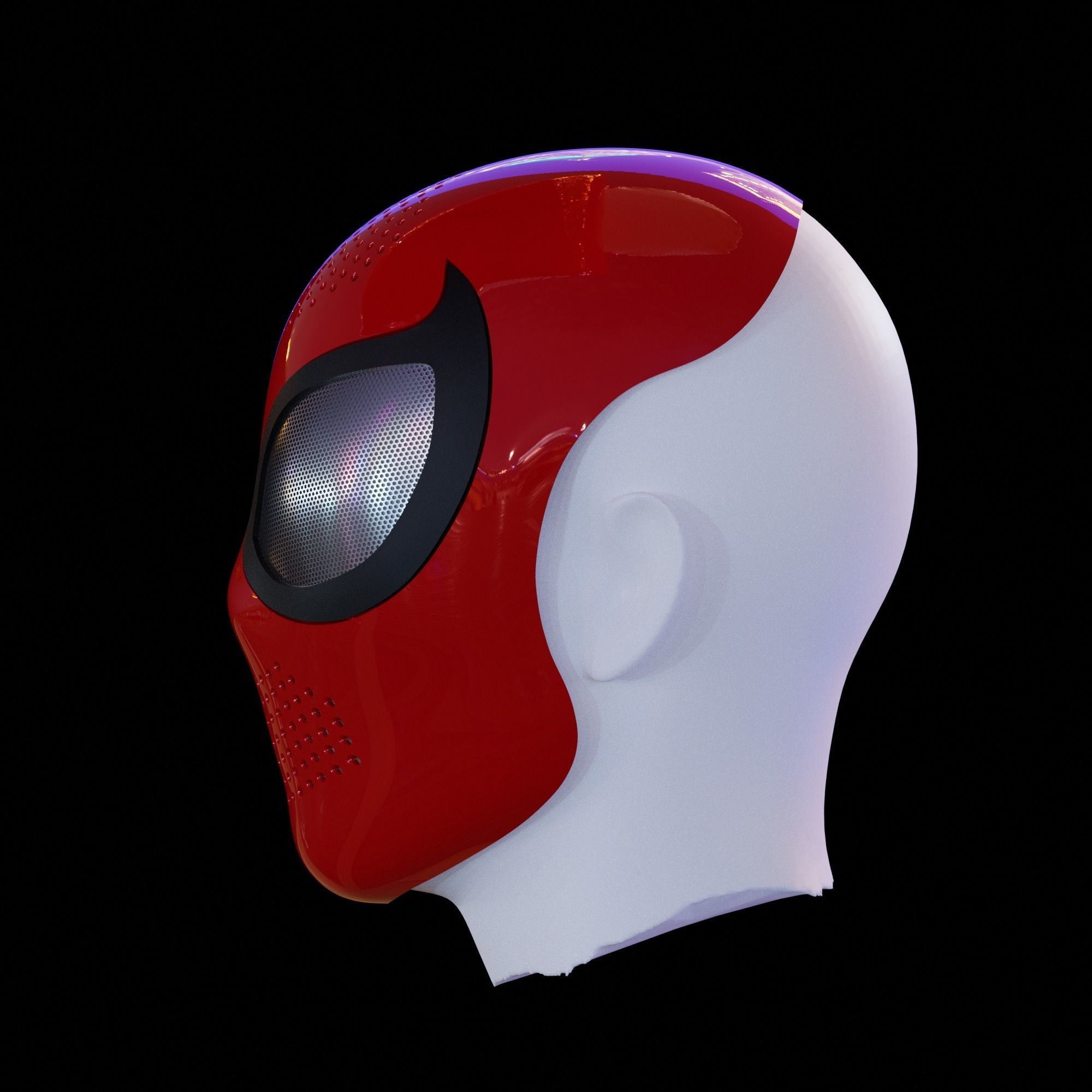 Edge of Time Spider-Man faceshell bundle 3D model 3D printable | CGTrader
