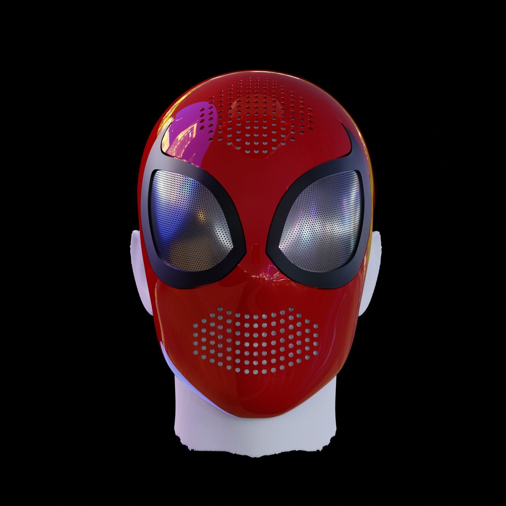 Edge of Time Spider-Man faceshell bundle 3D model 3D printable | CGTrader