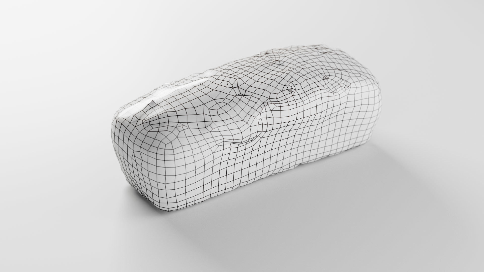 3D model Dark Bread Loaf - 3D Scan VR / AR / low-poly | CGTrader