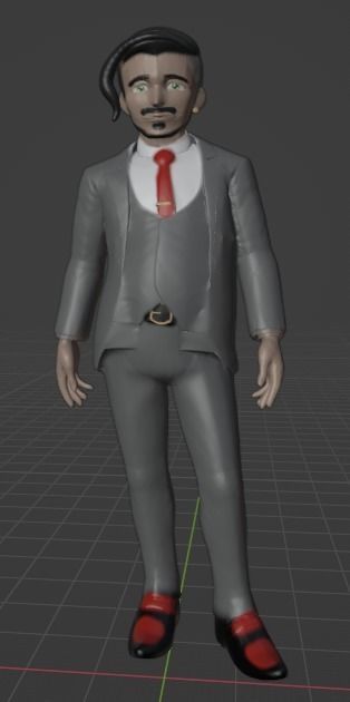 Rose pokemon trainer 3D model 3D printable | CGTrader