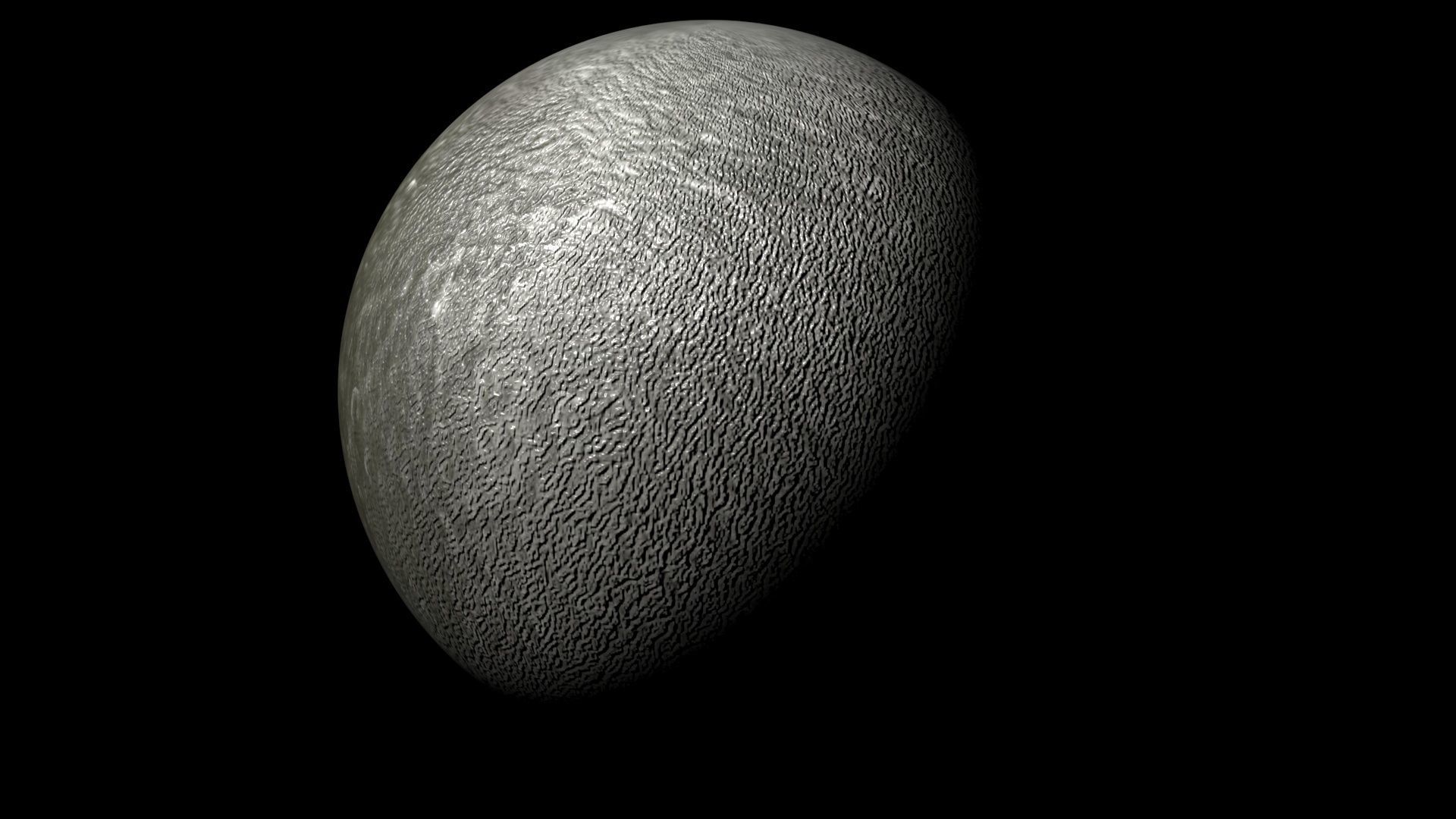 Rhea Planet 3D model | CGTrader