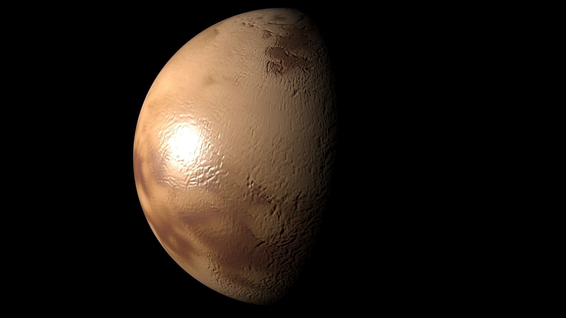 Titan Planet 3D model | CGTrader