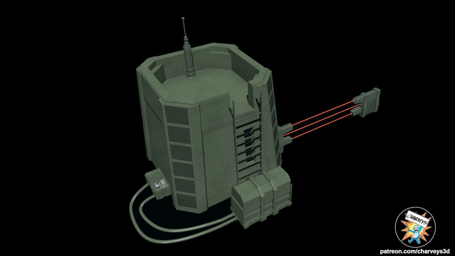 Star Wars Imperial Mapuzo Checkpoint Diorama for action figures 3D ...
