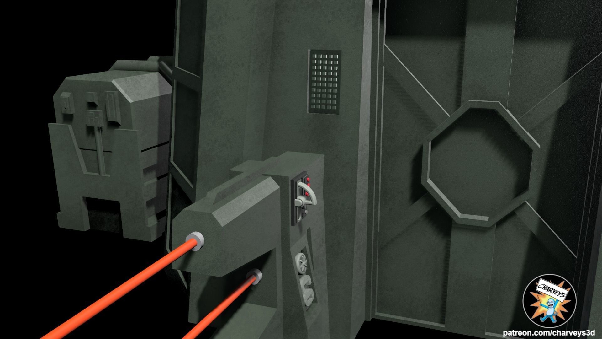 Star Wars Imperial Mapuzo Checkpoint Diorama for action figures 3D ...