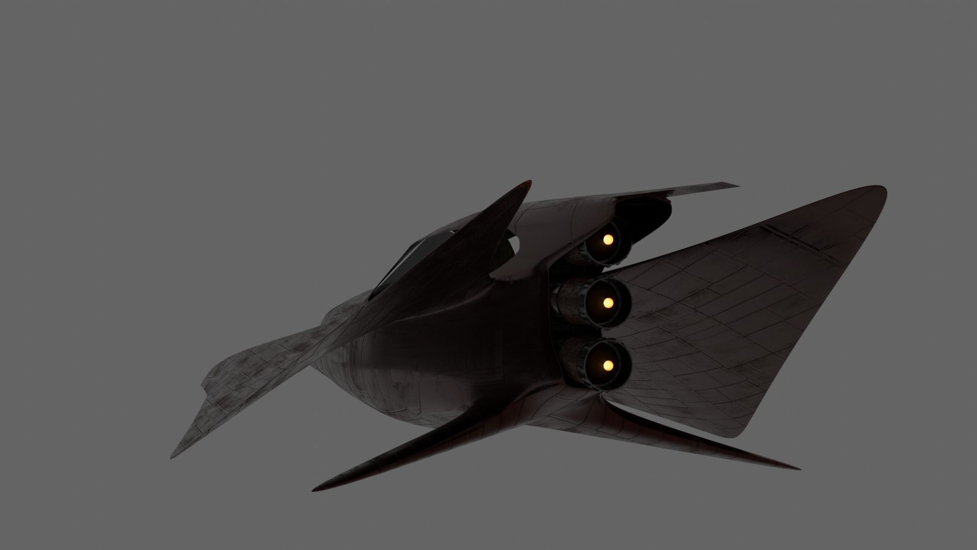 Scavenger jetpod Futuristic JetPod free 3D model animated | CGTrader