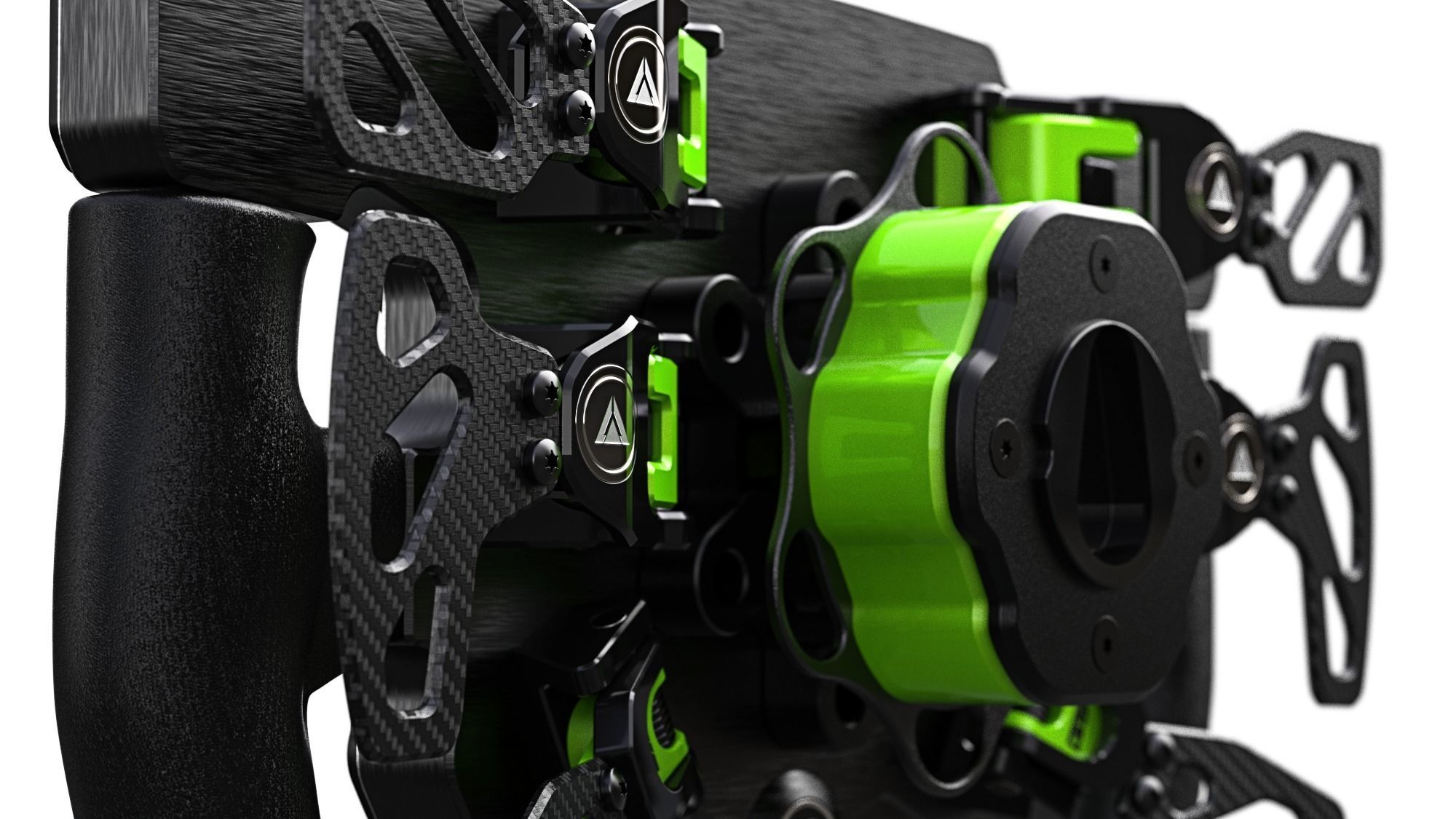 GOMEZ SIM INDUSTRIES HYPER P1 STEERING WHEEL 3D model | CGTrader