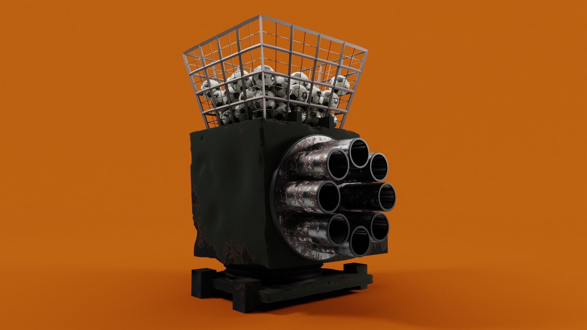 Balls Canon Inspired BY the Anime Inazuma eleven 3D model | CGTrader