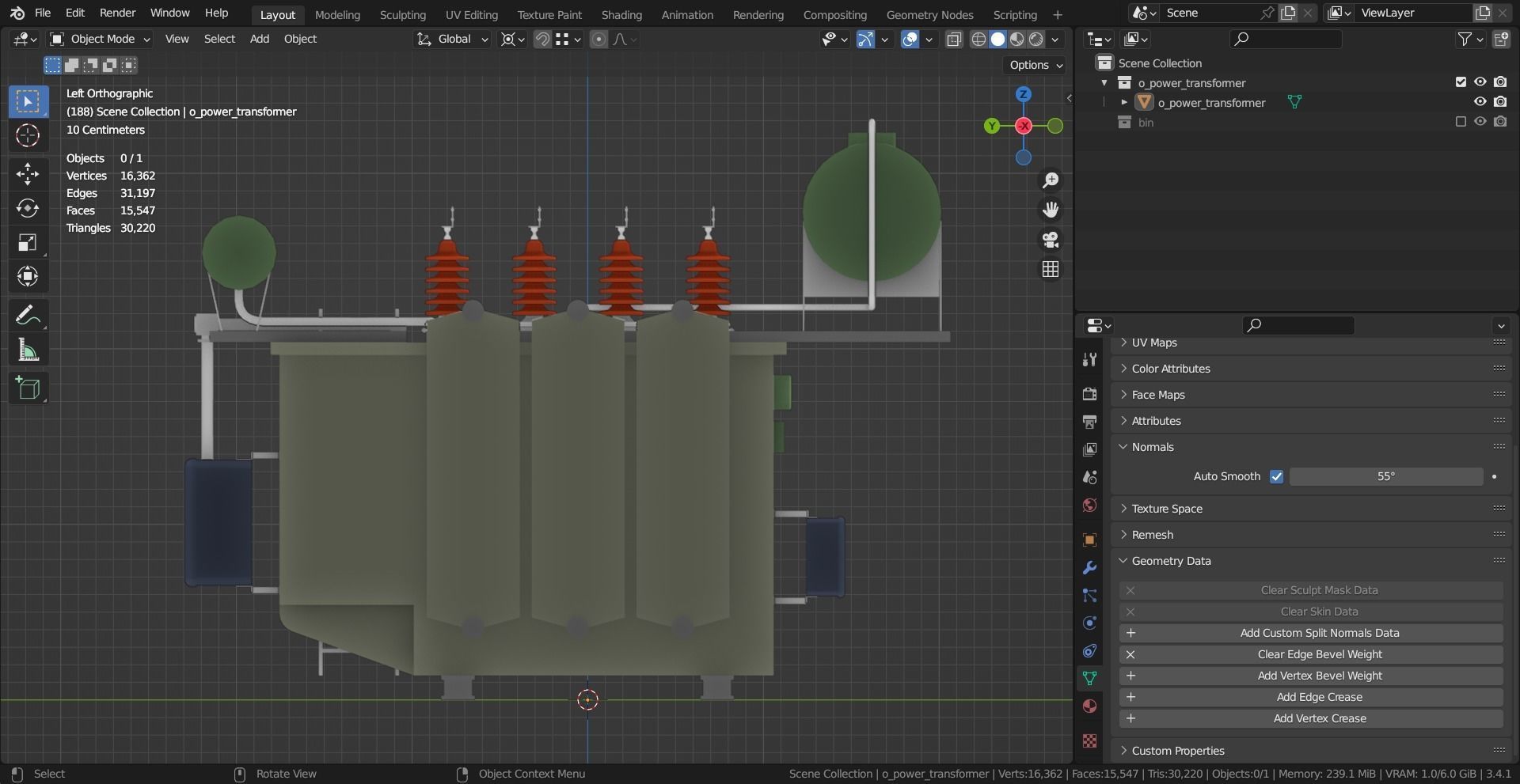 3D model Power Transformer VR / AR / low-poly | CGTrader