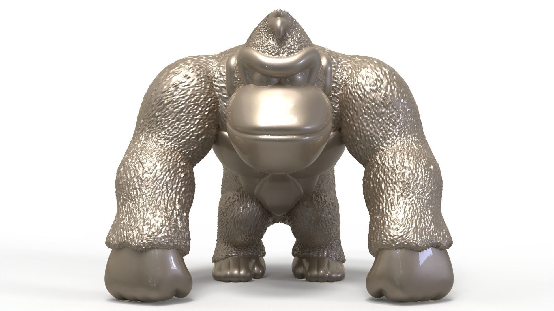 DONKEY KONG 3D MODEL POSE 2 3D model 3D printable | CGTrader