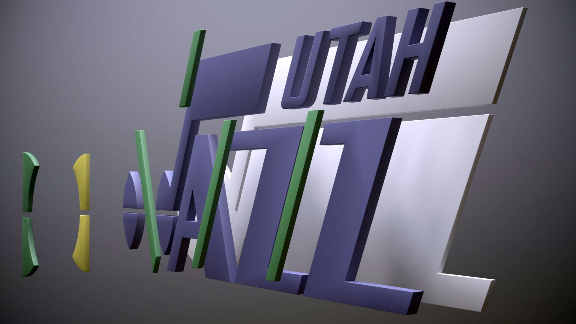 USA Northwest Basketball Teams Printable LOGOS 3D model 3D printable ...