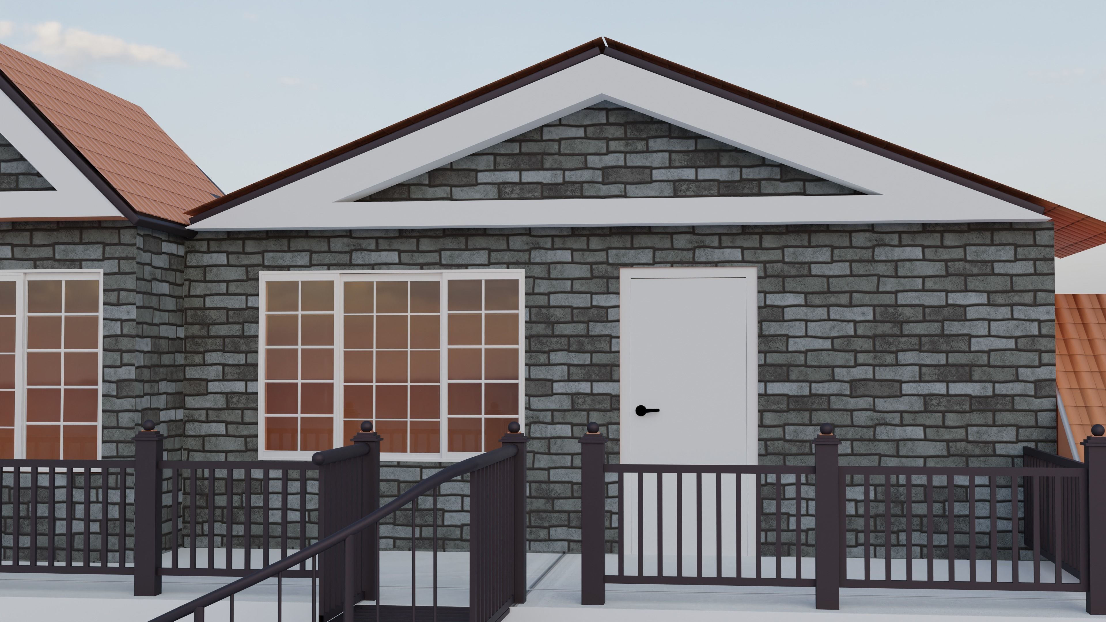 blender Exterior building 3D model | CGTrader