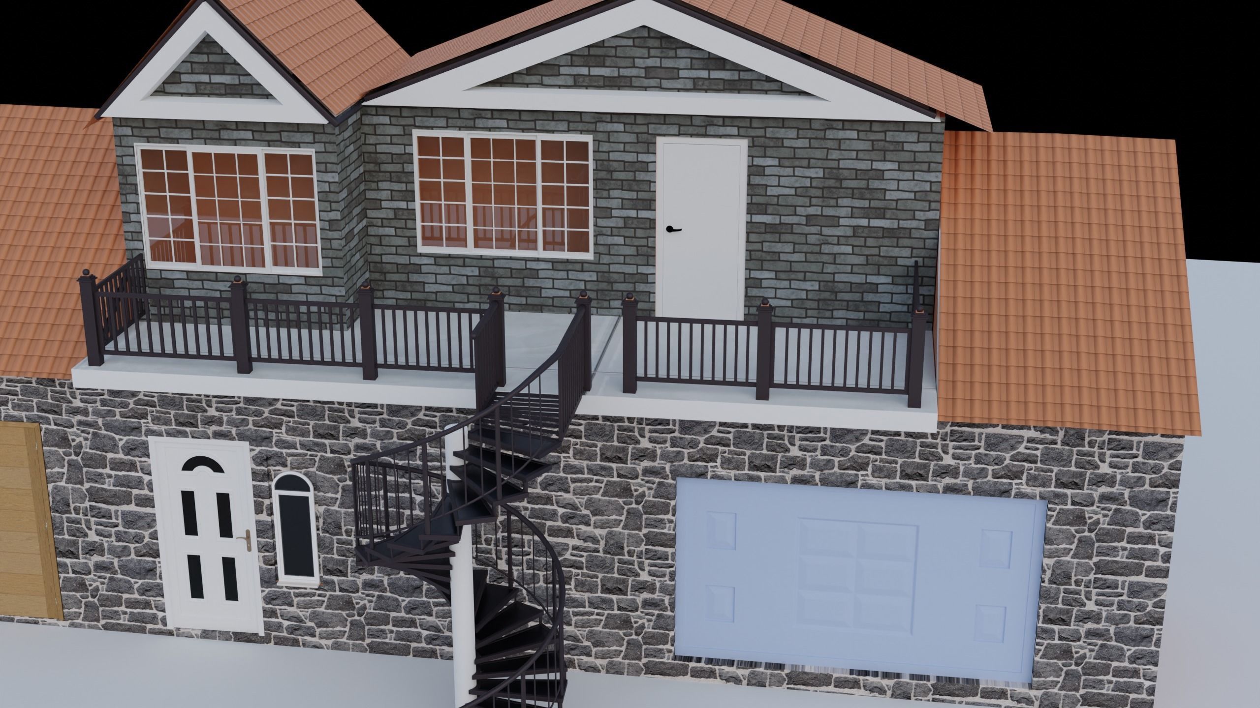 blender Exterior building 3D model | CGTrader