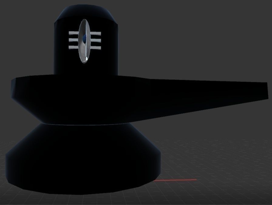 Shivalinga linga 3D model animated | CGTrader
