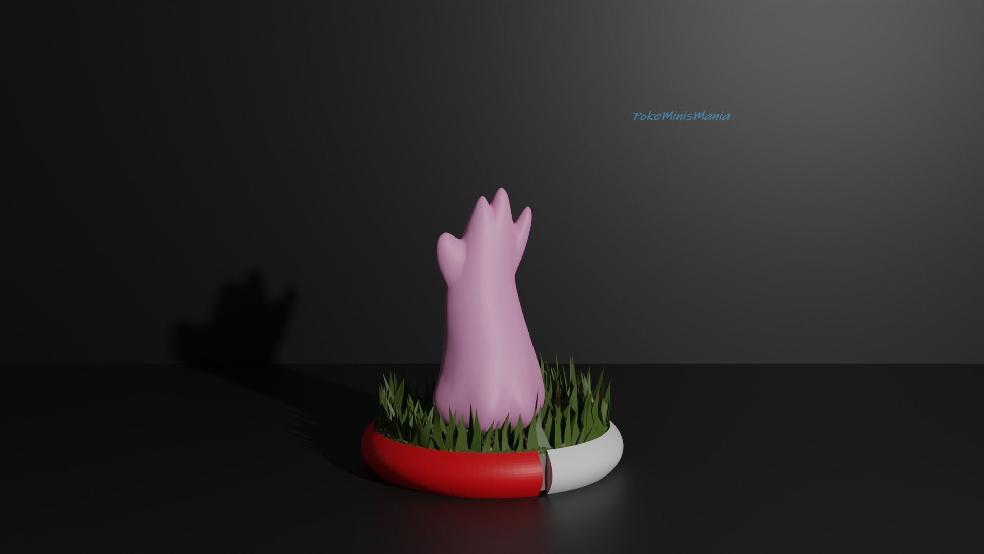 Ditto pokemon 3D print model free 3D model 3D printable | CGTrader