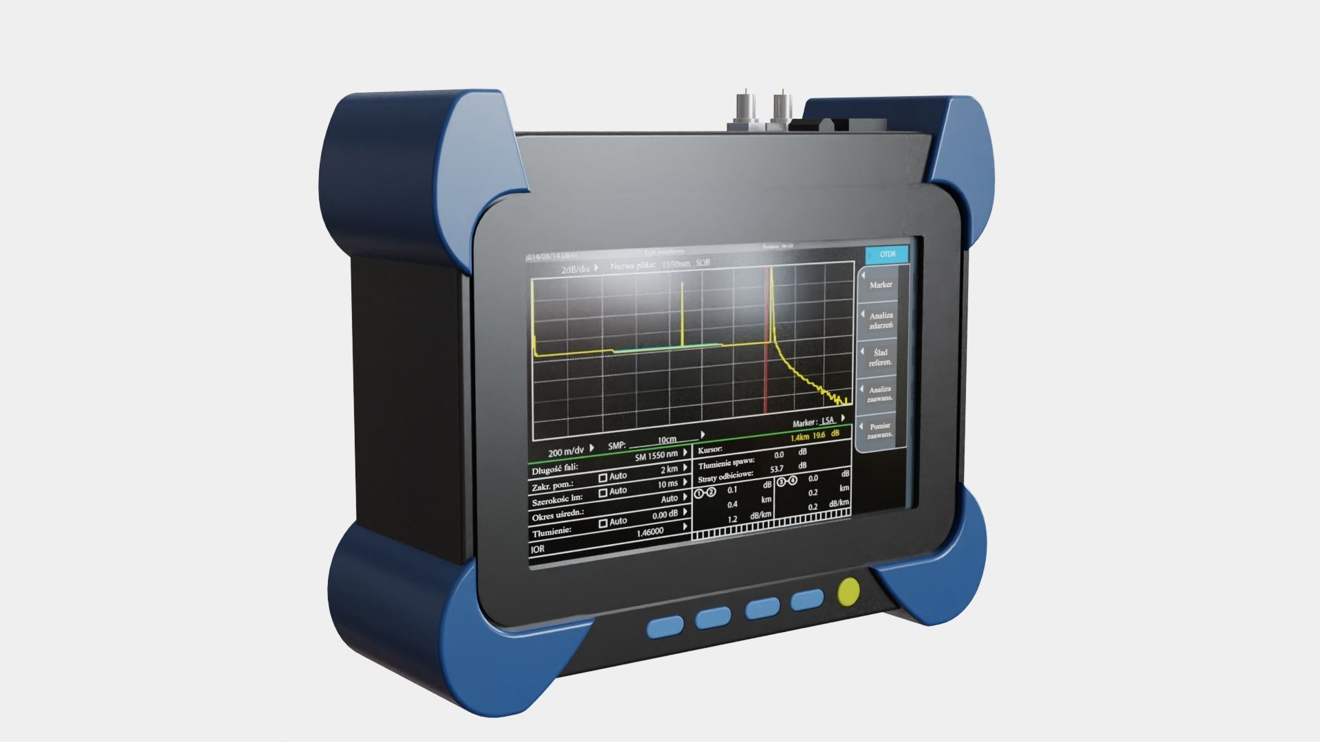 Optical reflectometer 3D model | CGTrader