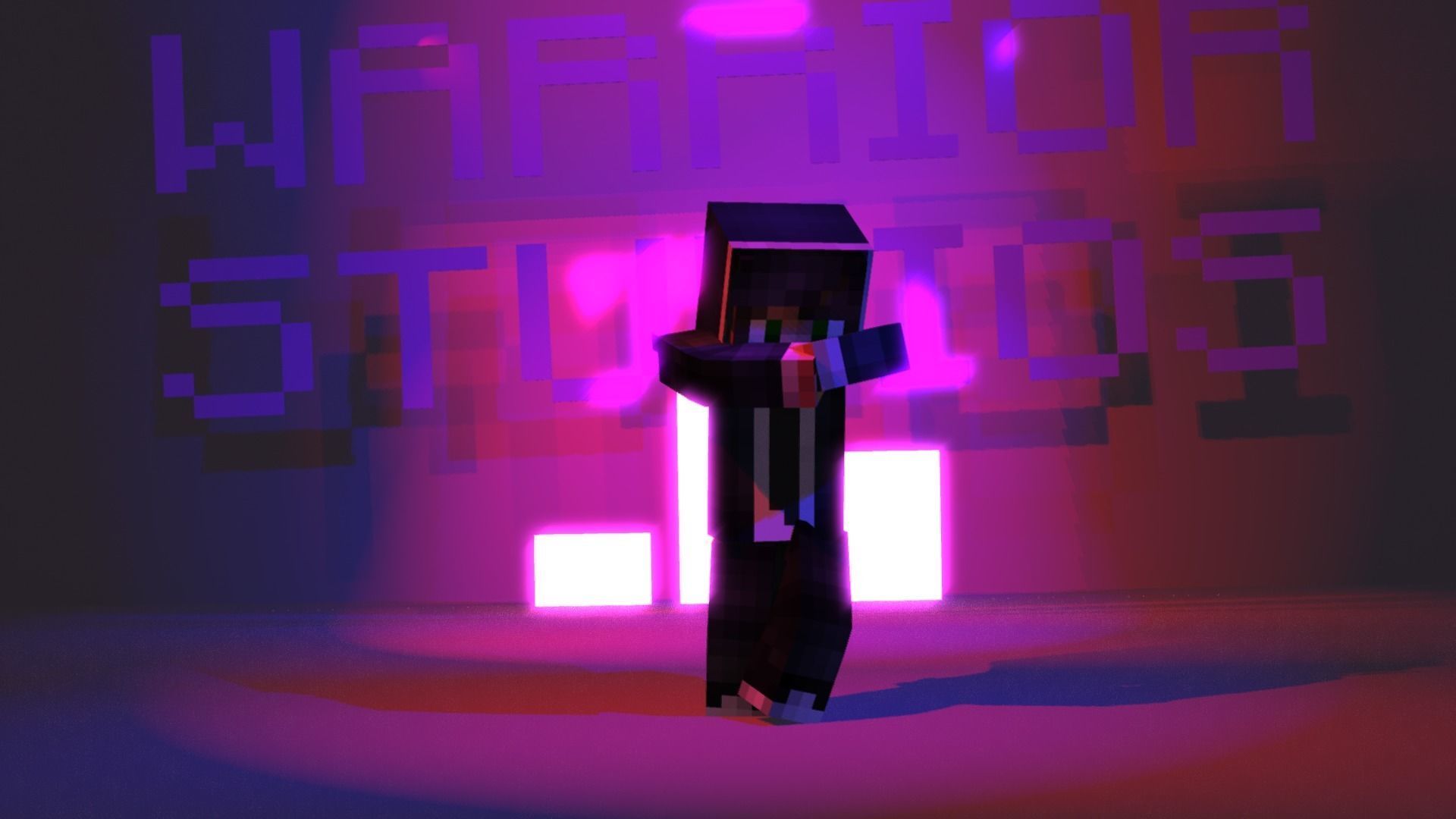 Shuffle Dance Minecraft Animation 3D model animated | CGTrader