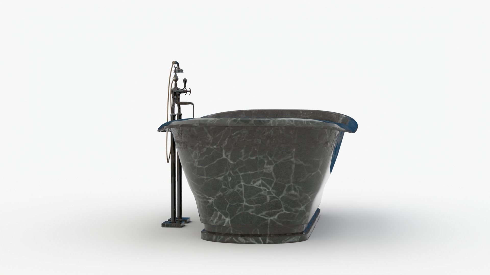 3D model 4K stained bathtub VR / AR / low-poly | CGTrader