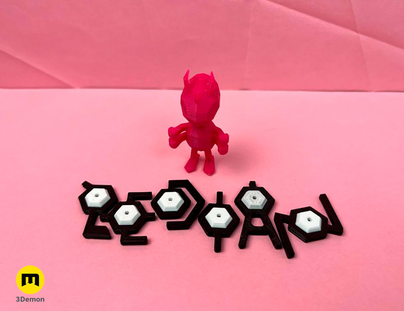 Unown Alphabet Low Poly Pokemon 3D model 3D printable | CGTrader
