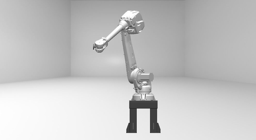 ABB Articulated Robot - IRB 4600 free 3D model rigged | CGTrader