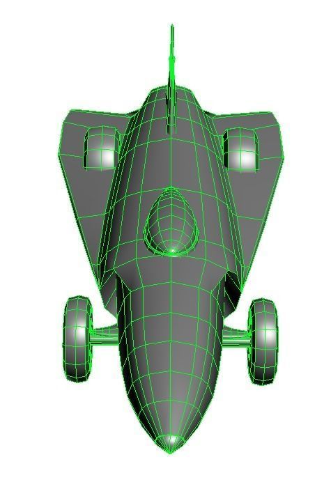 3D model General Motors Firebird Hypercasual VR / AR / low-poly | CGTrader