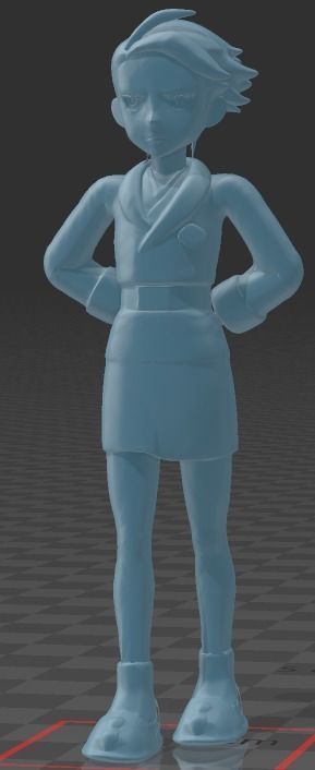 Cyllene pokemon trainer 3D model 3D printable | CGTrader