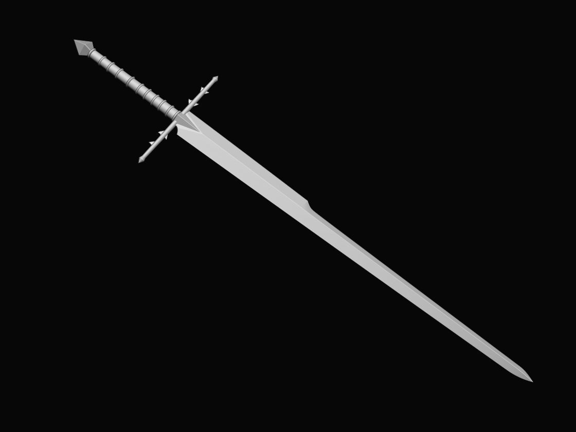 Ringwraith Nazgul Sword 3D DIGITAL DOWNLOAD FILE 3D model 3D printable ...
