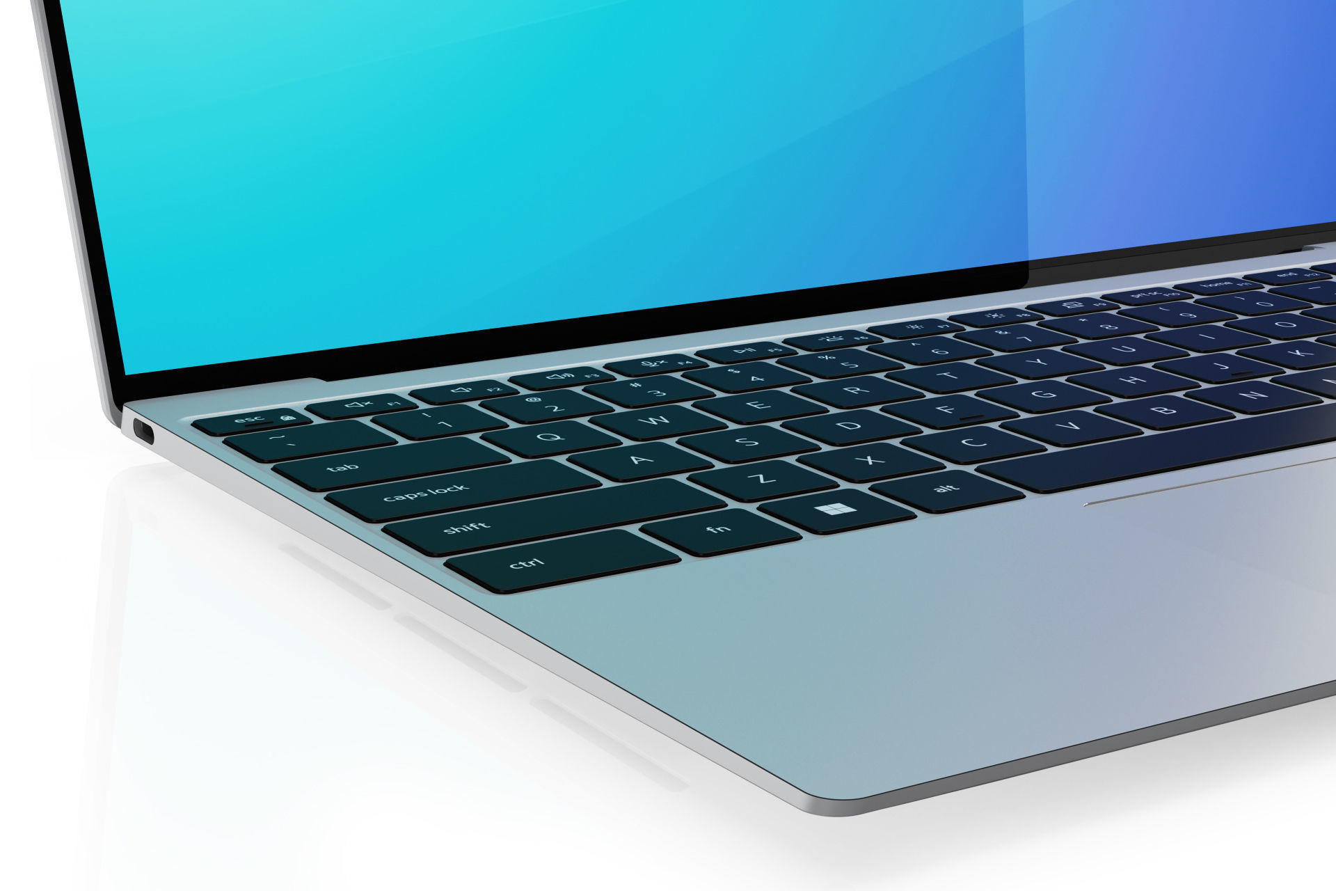 Notebook Generic 13 inch 3D model | CGTrader