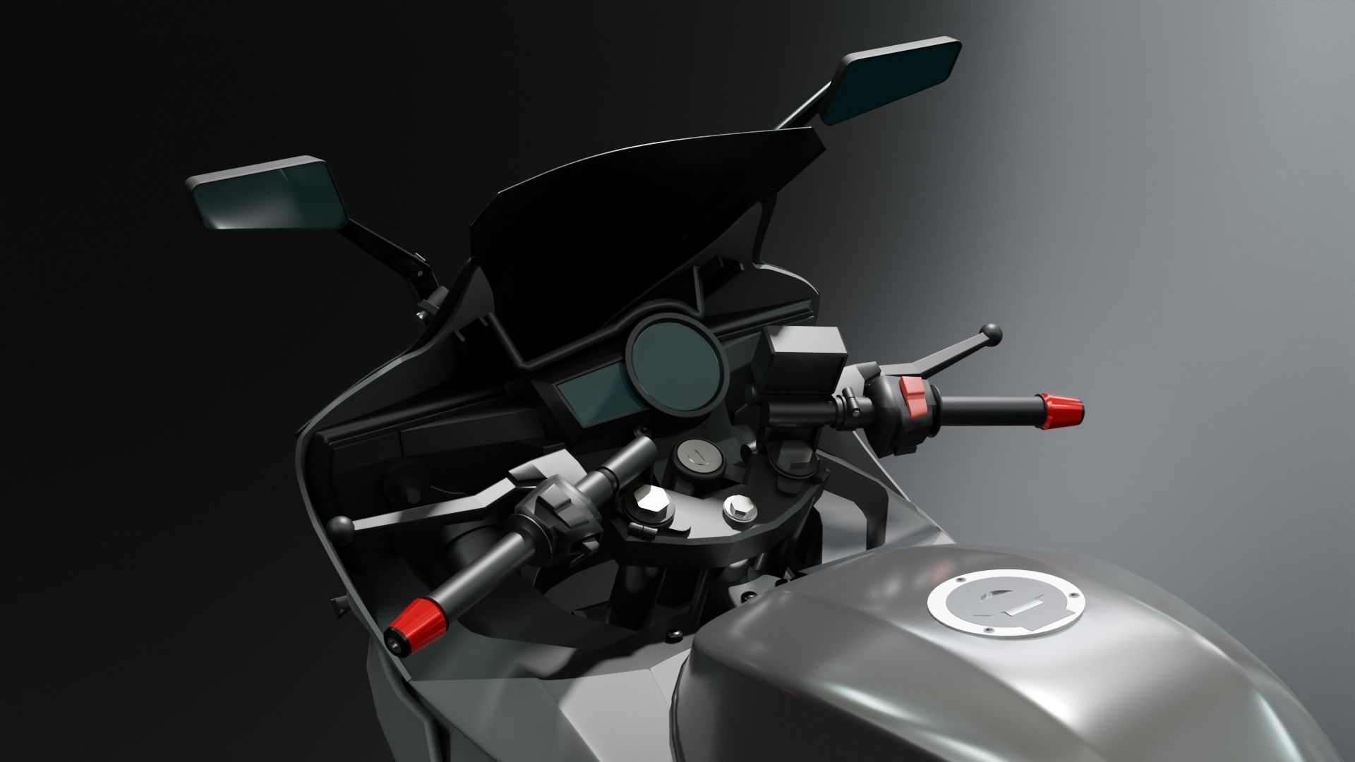 YZF-R15 2016 modified 3D model | CGTrader