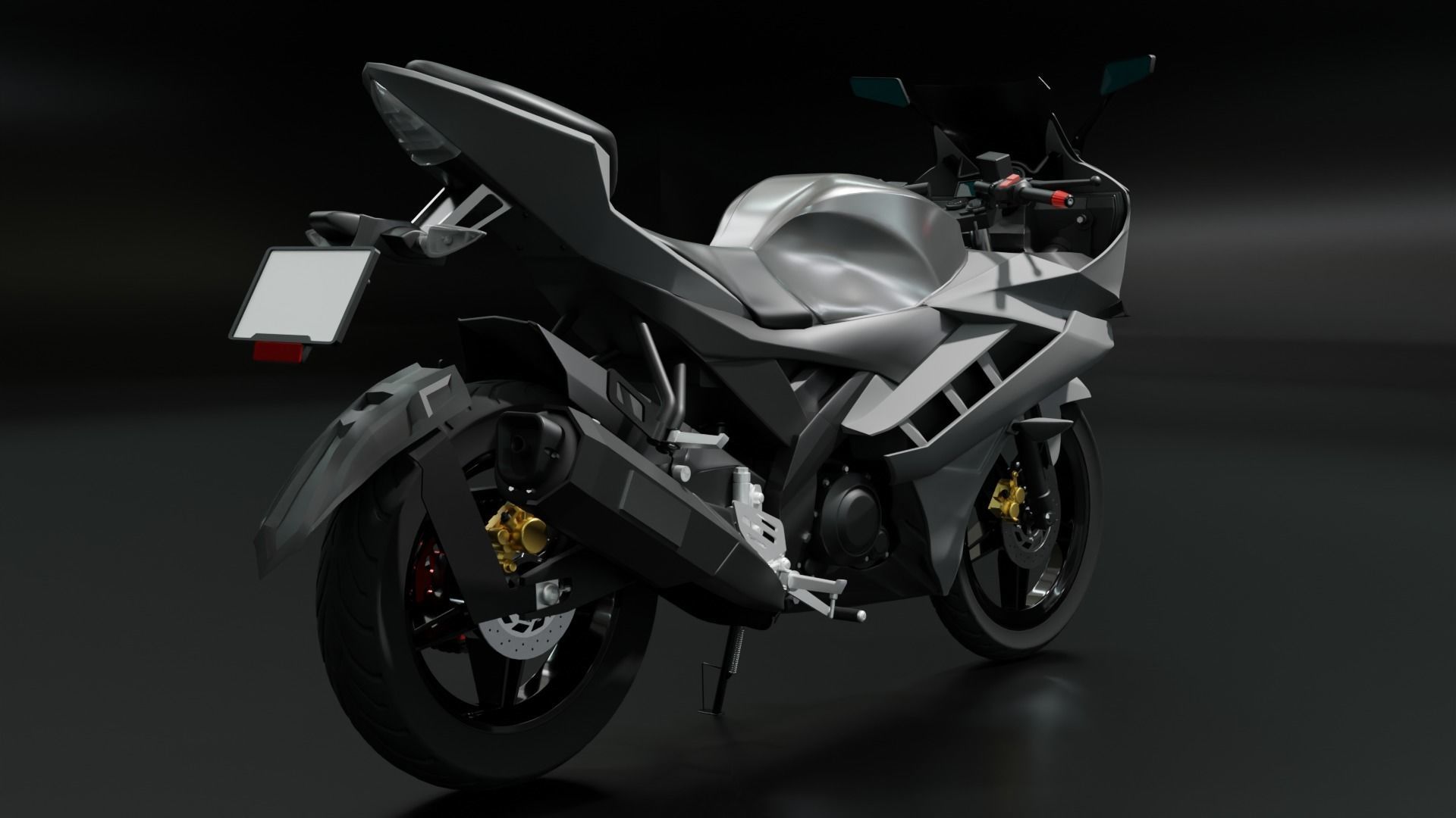 YZF-R15 2016 modified 3D model | CGTrader