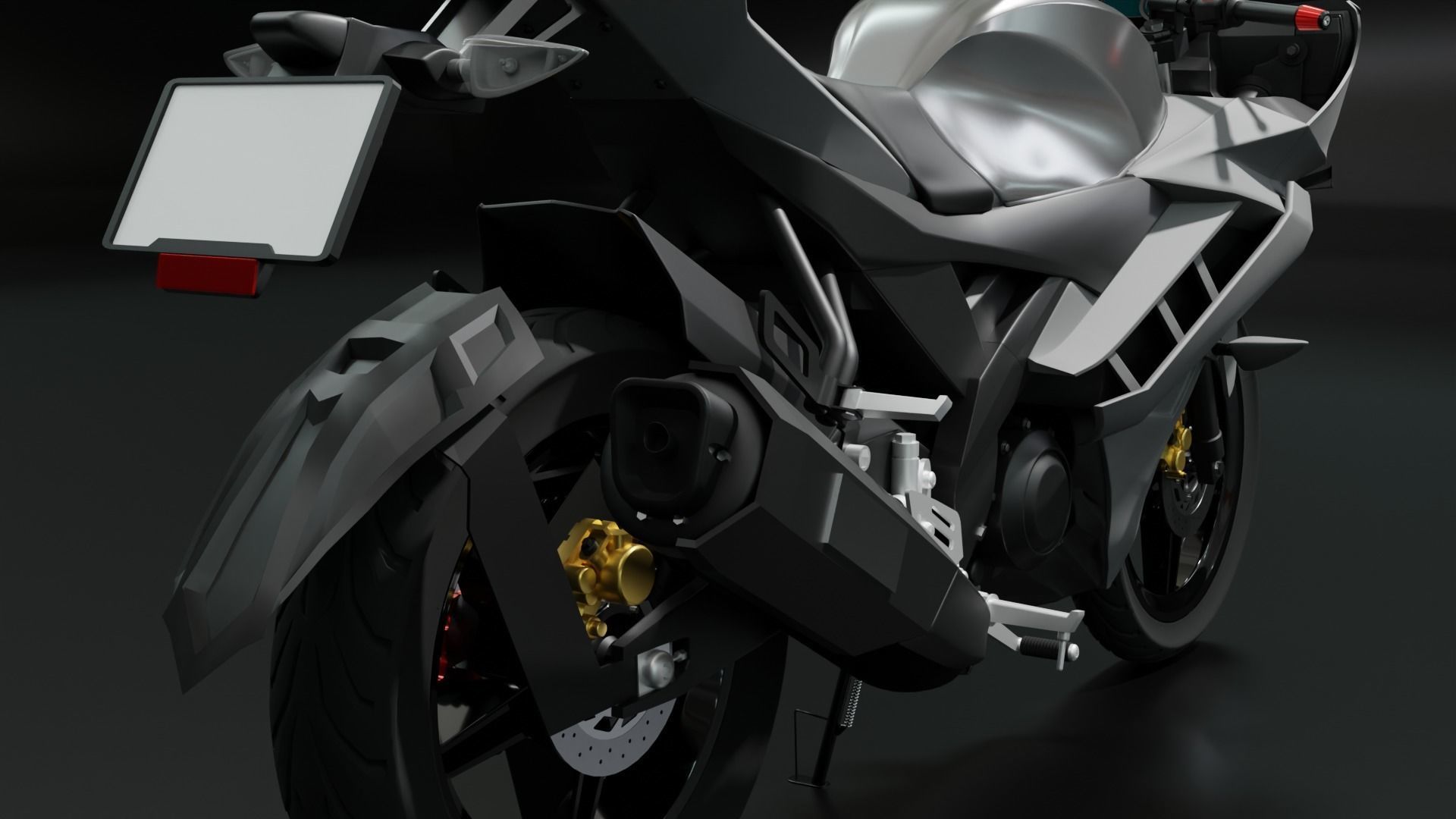 YZF-R15 2016 modified 3D model | CGTrader